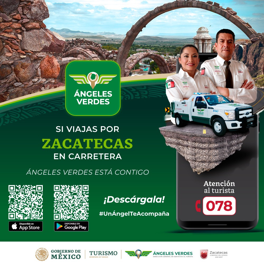 En estas vacaciones descarga la aplicación móvil de Ángeles Verdes ...